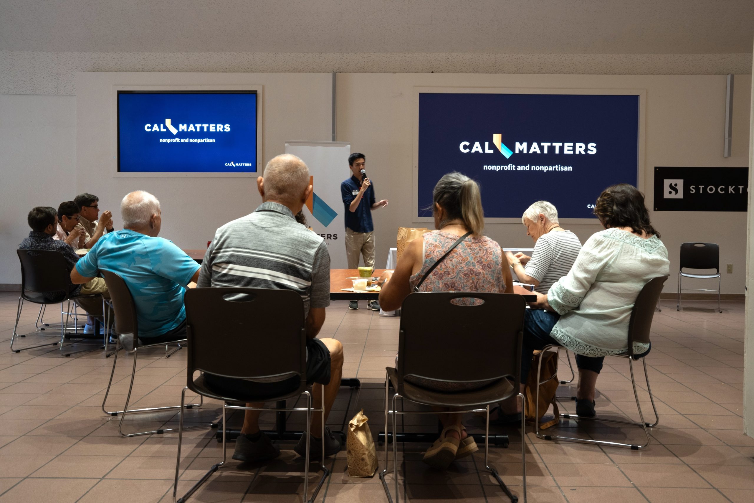 Stocktonia and CalMatters talk politics at Delta College - Stocktonia News